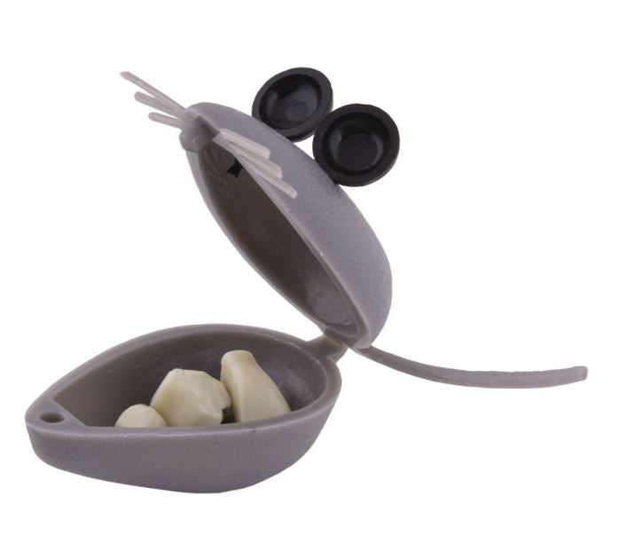 BADER Gonzalez Mouse First Baby Tooth Holder, Assorted Colors, 20 per